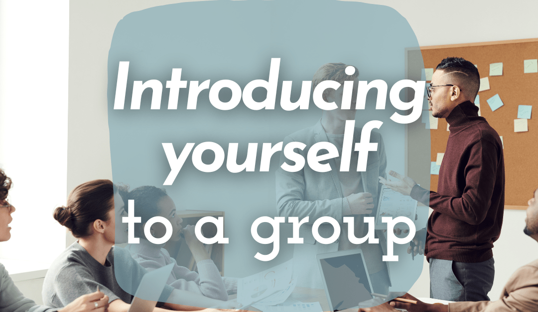 Introducing yourself ⋆ Global Nomad English